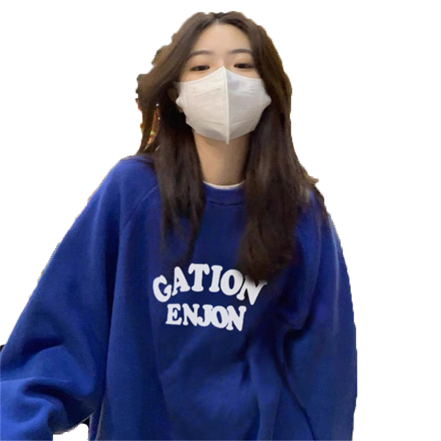 Niche Japanese thin sweater age Chic -reducing foreign size large -size ...