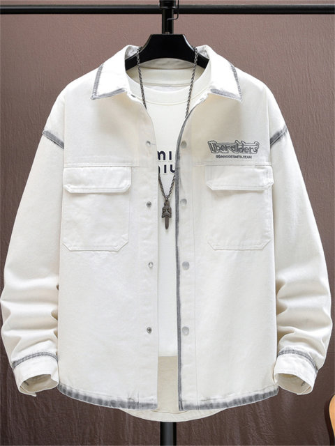 New denim jacket for boys in spring and autumn 13 junior high school ...