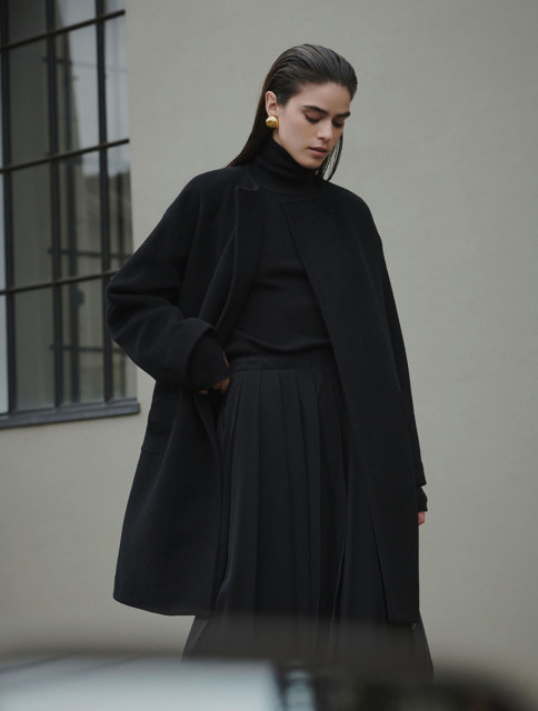 Japanese single brand autumn and winter new style simple and ...