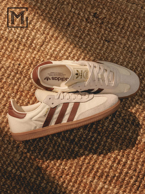 Adidas Adidas Samba OG classic men's and women's moral training ...