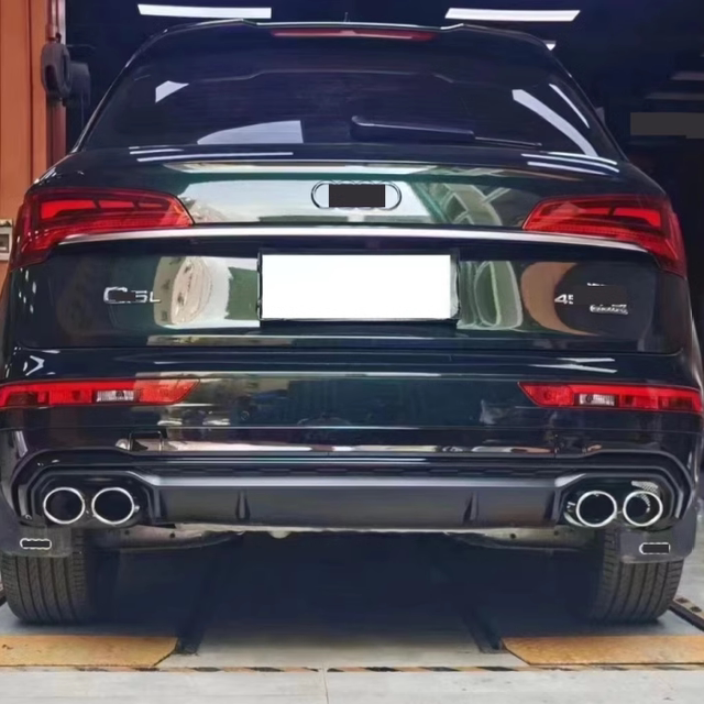 Suitable for 18-24 Audi Q5L modified RSQ5 surrounded by grille front and rear bumpers Q5 rear ...
