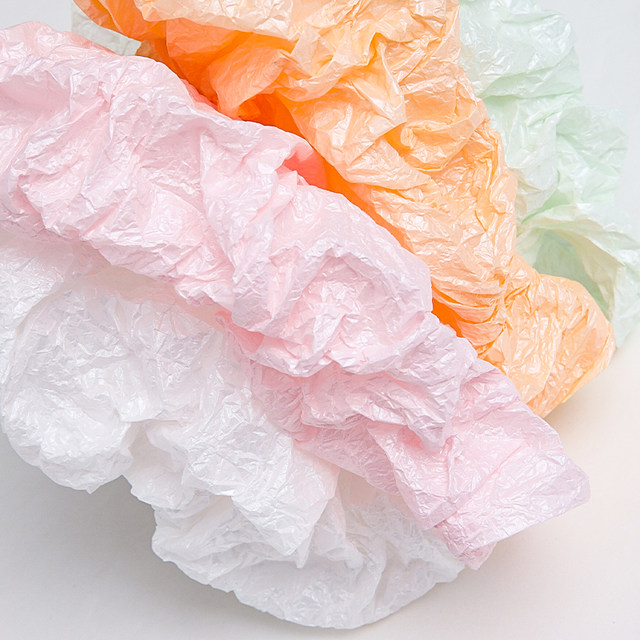 Pearlescent Sydney paper flowers bouquet wrapping paper white thickened ...