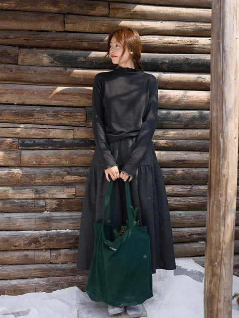 Misaz people's hand! Spontaneous thermal elastic half -high collar ...