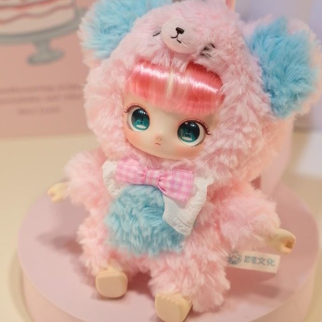 Mido's first generation plush blind box, wonderful flower poop bag ...