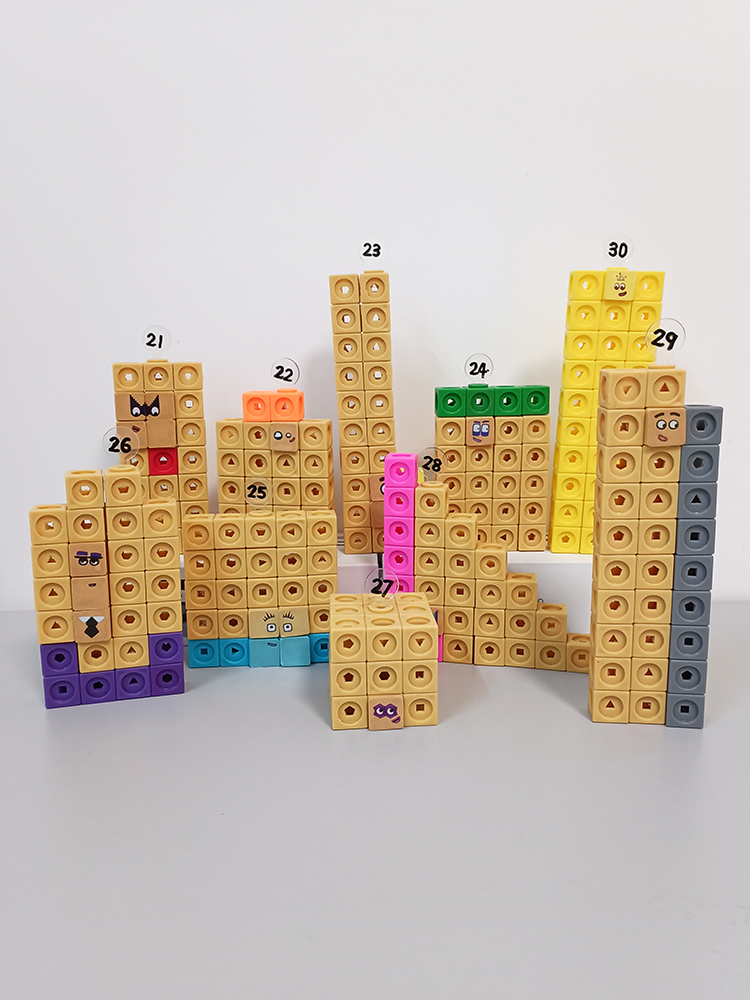Numberblocks Compatible Building Blocks - Educational Toy Gift