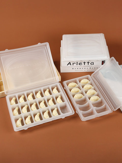 Dumpling box disposable takeaway packing box quick freezing wonton high ...