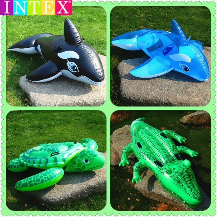 Intex Animal Swimming Ring - Shark, Dolphin, Whale, Turtle, Crocodile