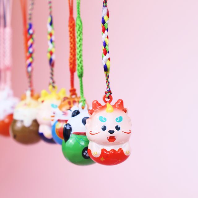 Dragon Bao Long Cub Water Sound Ring Cute Cartoon Design Girl Heart ...