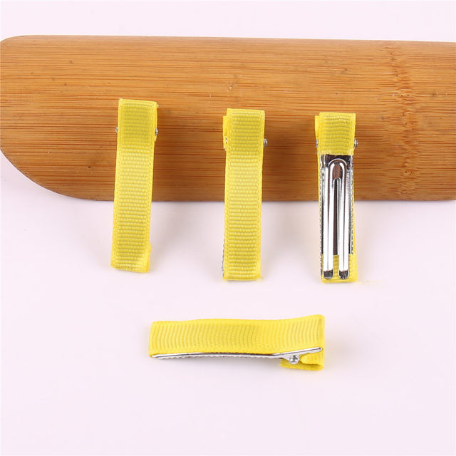 5cm cloth-wrapped double-prong clip diy handmade hairpin children's ...