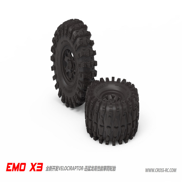 CROSSRC EMOX3 Big Tiger Climbing Vehicle Velociraptor High Performance ...