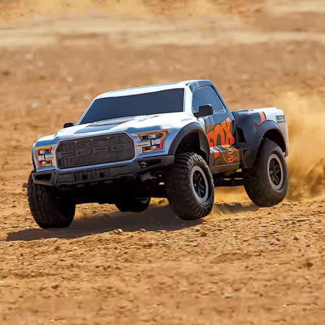 TRAXXAS new 1/10 F-150 Raptor remote control electric short truck off ...