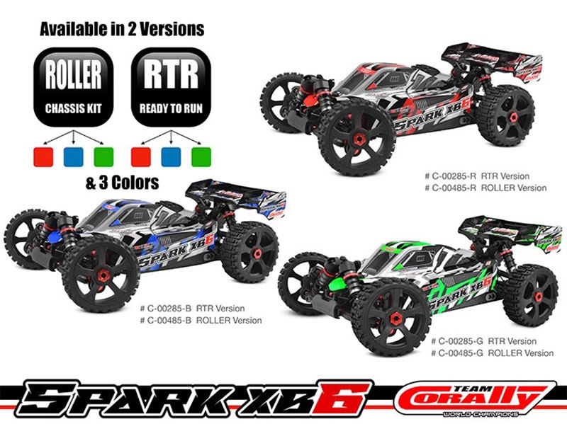 TeamCorallySPARKXB66S remote control electric RC model car RTR off-road ...