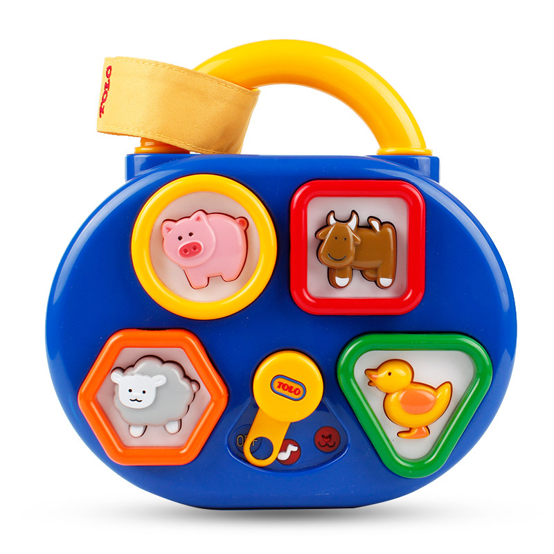 Tolo Shape Sorting Music Box - Montessori Early Learning Toy for Babies ...