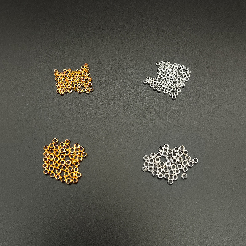 Covered buckle positioning beads copper rope connector ending fixed ...