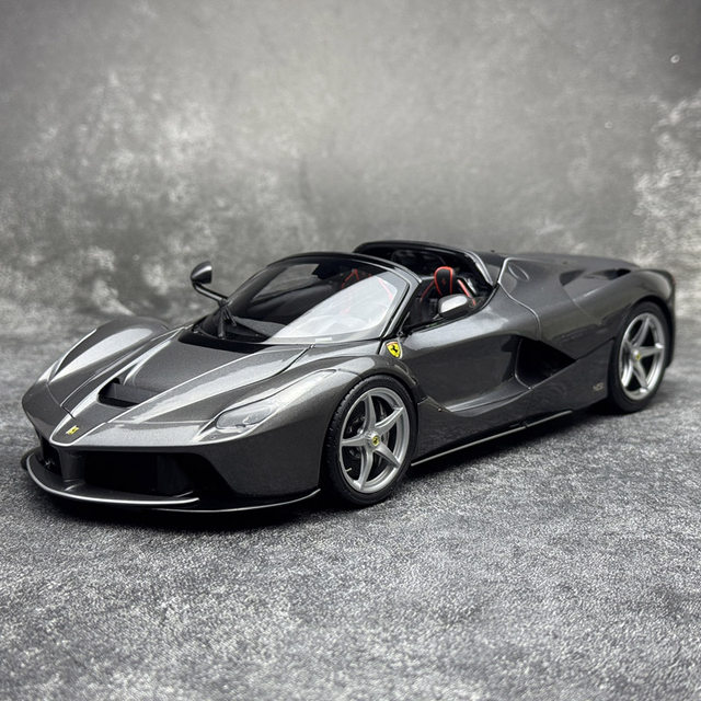 BBR 1:18 Ferrari Rafa Convertible Gray Alloy Fully Open Car Model ...