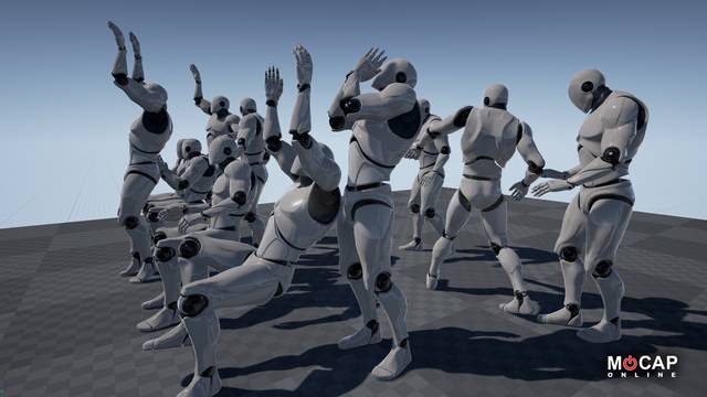UE4 Unreal 5 Crowd Stadium - Mocap Pack stadium crowd motion capture animation