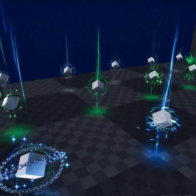 UE5 Unreal 5 Loot Drops VFX stylized loot drop special effects