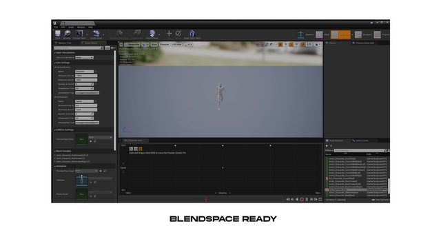 UE4 Unreal 5BASICANIMATIONPACK program FPS system hybrid animation package