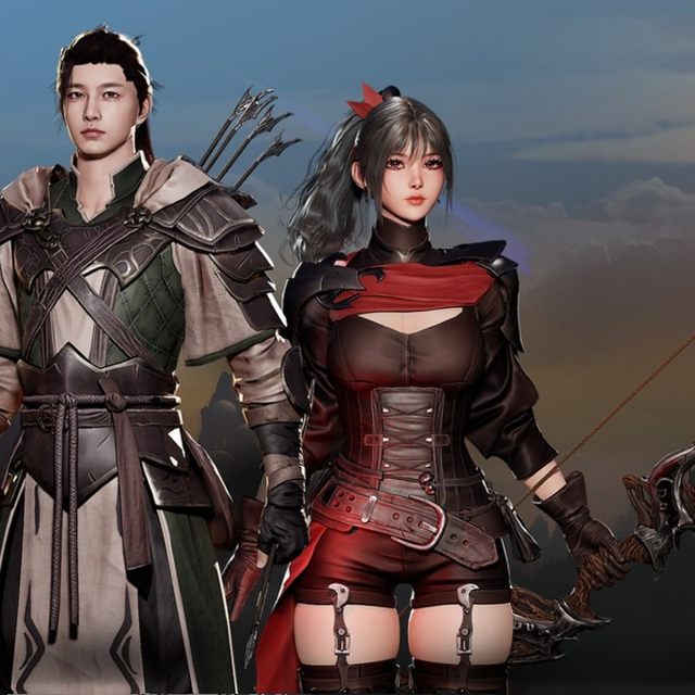 UE4 Unreal 5 MMORPG Archers - Bundle Game Archer Character Model