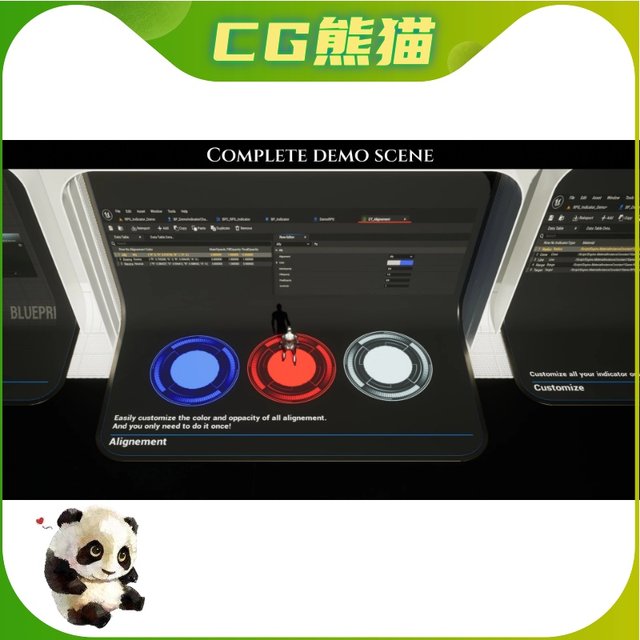 UE5 Unreal 5rpgindicatorRPG Game spell skill indicator blueprint template