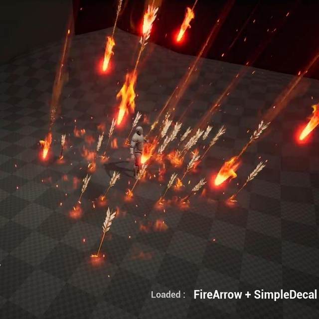 UE5 Unreal 5 AOE and Spell Decal VFX (with SFX) Mage skill special effects