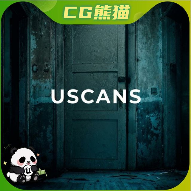 UE5 Unreal 5.6 Uscans Doors 01 game scan door model props minimum 5.3