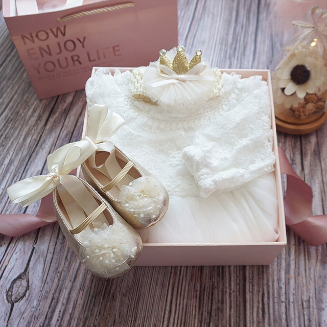 Newborn baby clothes gift box set INS full moon gift Internet celebrity ...
