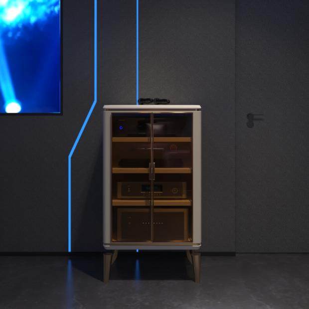 Professioneller audioschrank – ktv-karaoke-station, leistungsverstärker ...