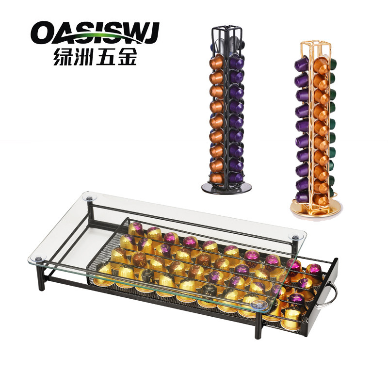 Nestle Capsule Coffee Rack for Nespresso Storage - Three Meal Drawer ...