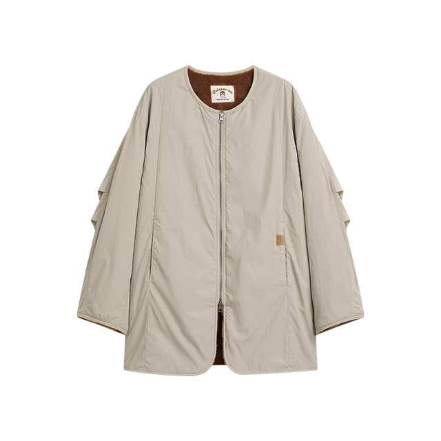 octopusme octopus family round neck long-sleeved loose outdoor jacket ...