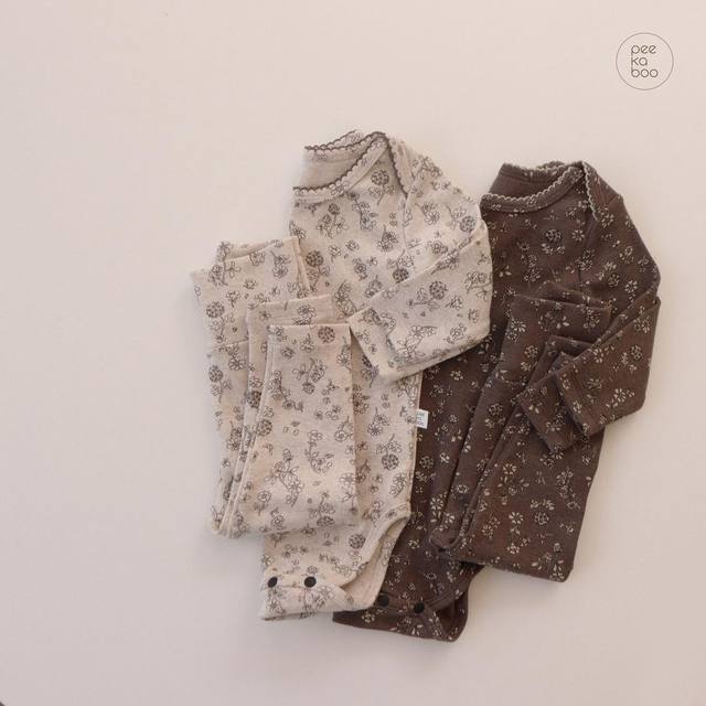 Baby spring clothes ins, Korean female baby lovely ladylike flower ...
