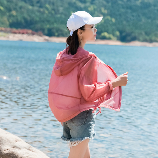 Sun protection clothing women's short 2024 summer new anti-UV ...