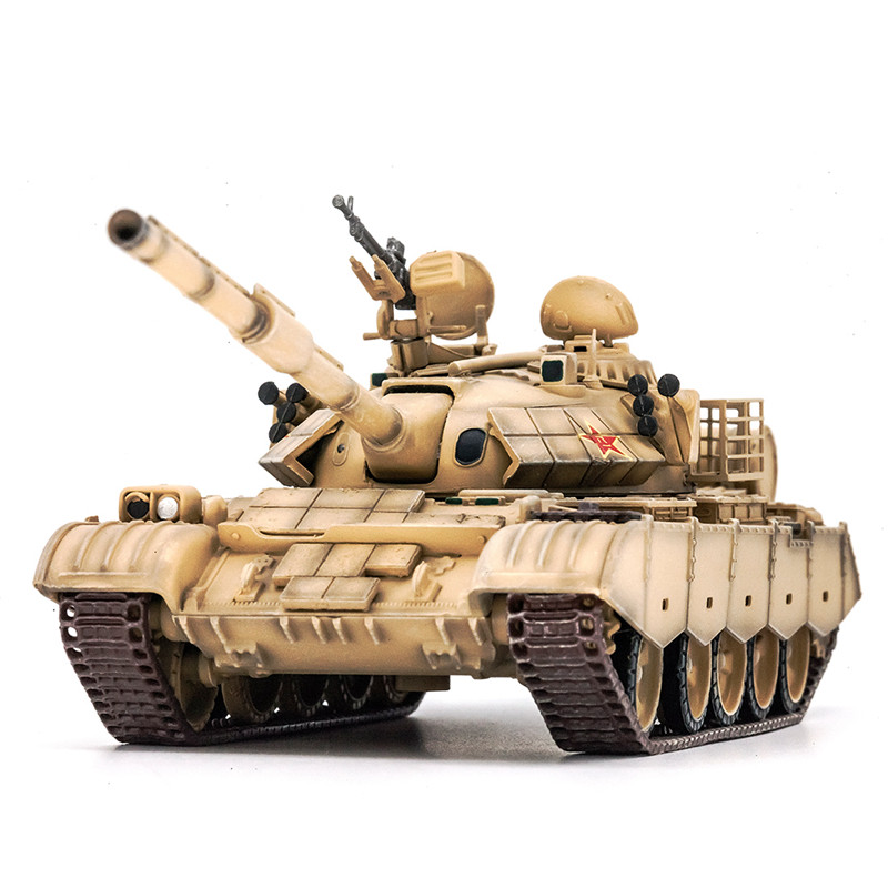 Panzerkampf ZTZ-59D 1/72スケール完成済み戦車モデル - 砂漠色
