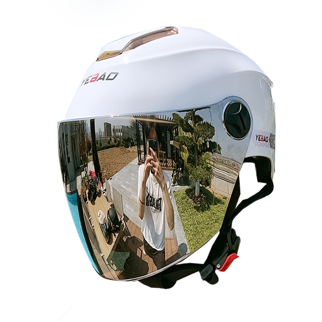 New national standard Class A double-mirror summer helmet electric ...