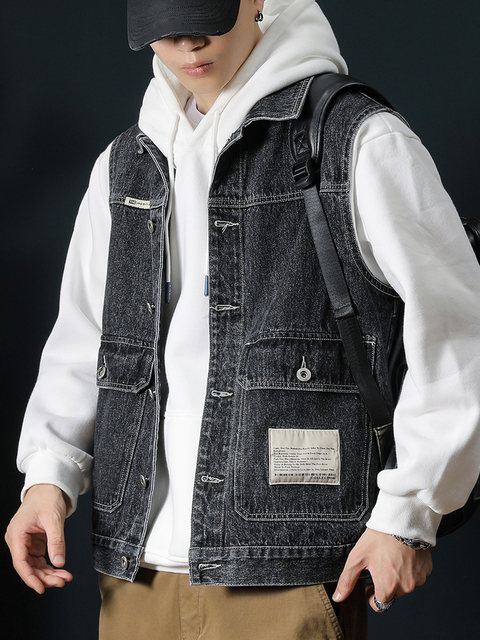 Weizhen Trend Large -size Men's Spring and Autumn Denoco Club Fat Man ...