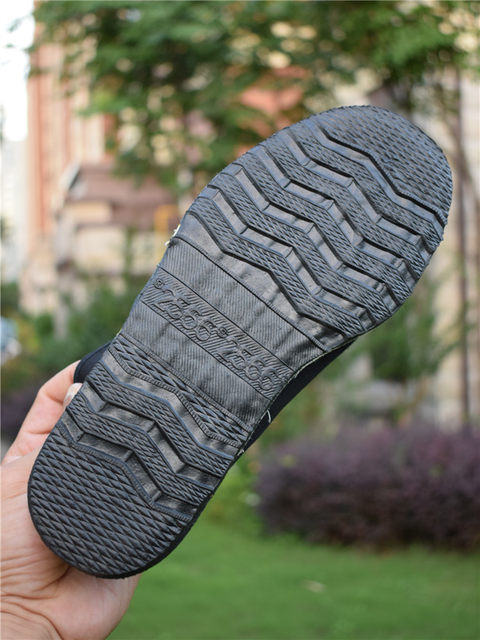 Aulu Baobu shoes for men in summer breathable flat heel work ...