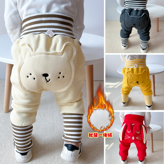 Winter newborn baby and children's pants 03-6-9 months male and female ...