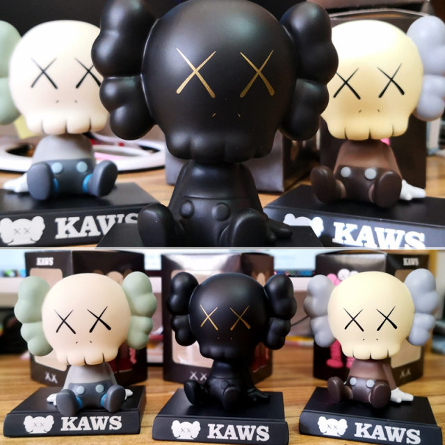 Car ornaments KAWS Kaos Internet celebrity trend doll shaking head ...