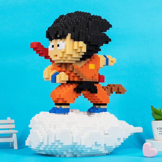 Dragon Ball Assembling Building Blocks Wukong Le Small Particle High ...