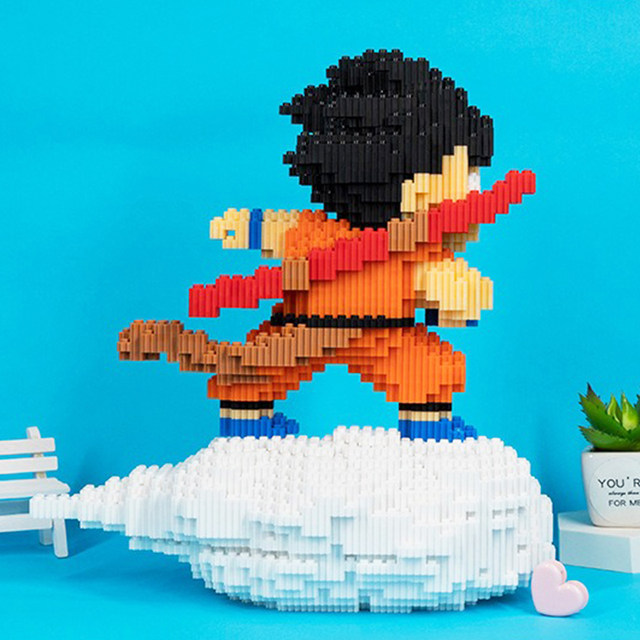Dragon Ball Assembling Building Blocks Wukong Le Small Particle High ...