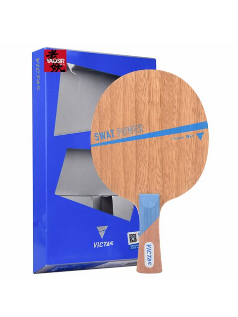 VICTAS SWAT offensive seven-layer pure wood POWER table tennis blade racket Ni Xialian