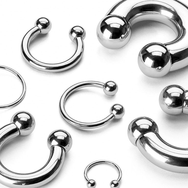 Non-Fading CBR Yin Ring Earring - Titanium Steel Puncture Jewelry