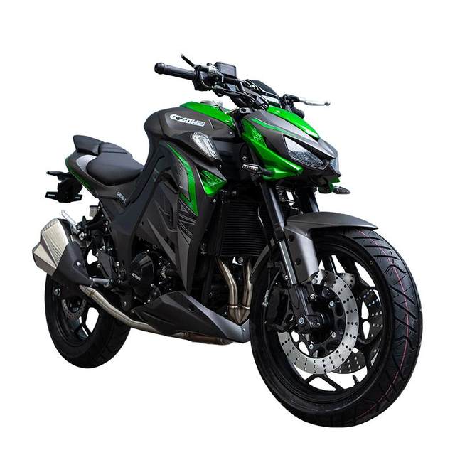 N19 street car Jiajue Python motorcycle Jiaolong sports car Kawasaki Z1000 imitation racing two ...