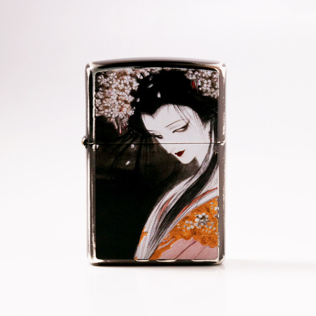 zippo lighter Shibapo Amano Yoshitaka black Sakura Hime Turtle Knight ...