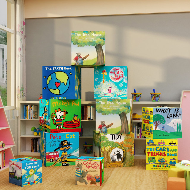 English classroom layout and decoration, work corner class training ...