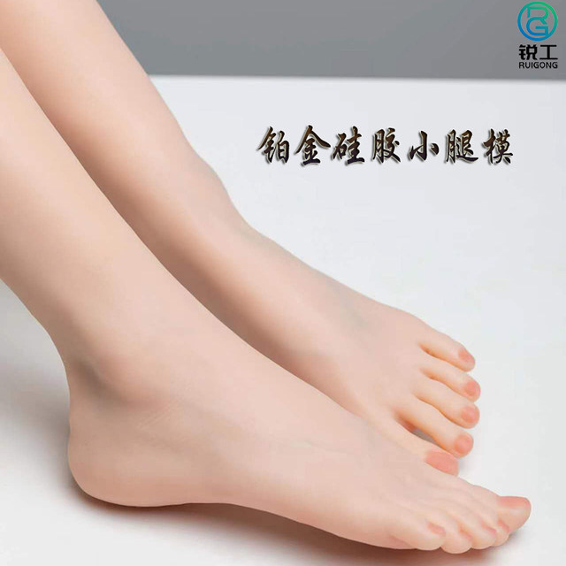 37 size simulated foot model female leg mold silicone beautiful feet ...