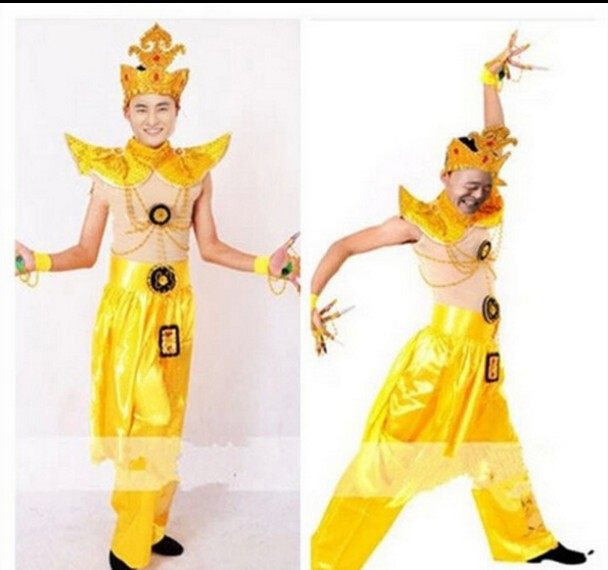 Men's Thousand Hands Guanyin Performance Clothes Dunhuang Feitian Dance ...