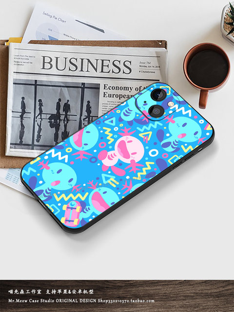 Cute Ubo Pokémon mobile phone case suitable for Apple 14 all-inclusive ...