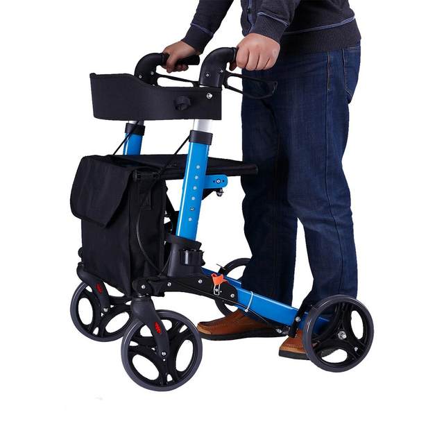 Stroller for the elderly can sit and travel, lightweight folding ...