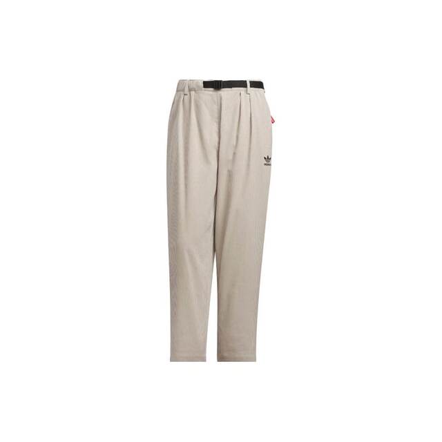 Adidas genuine clover men's sports casual loose woven straight trousers ...